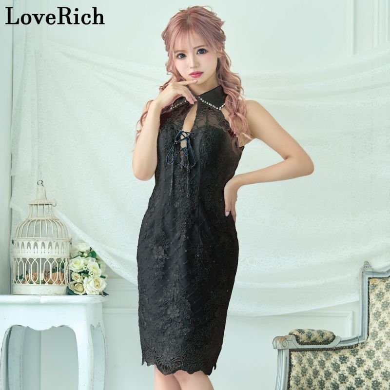 SMサイズ/4カラー】パール＆ビジュー 襟 スパンコール 刺繍